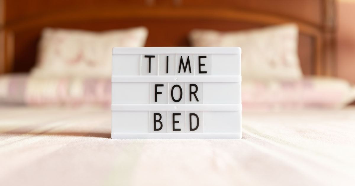 Setting Up A Bedtime Routine